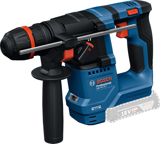 Bosch GBH 18V-18 X ONECHUCK cordless hammer drill | Toolpoint